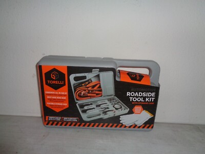 TORELLI TOOLS Automotive Roadside Tool Kit With Storage Case, NEW in ...