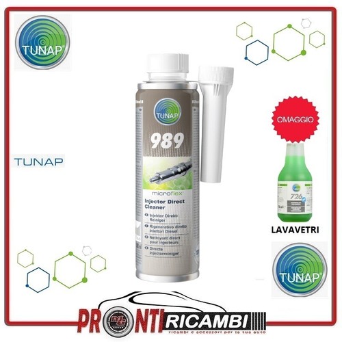 TUNAP 989 ADDITIVO DIESEL GASOLIO RIGENERATIVO PULITORE PULIZIA INIETTORI 2025 | eBay