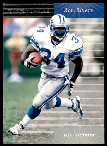 1999 DONRUSS RON RIVERS DETROIT LIONS #48 | eBay