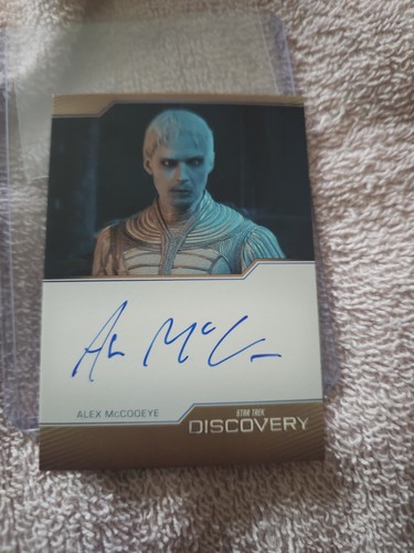 2023 Alex McCooeye As "Lee 'U" ON CARD LTD Edition Blue Autograph | eBay