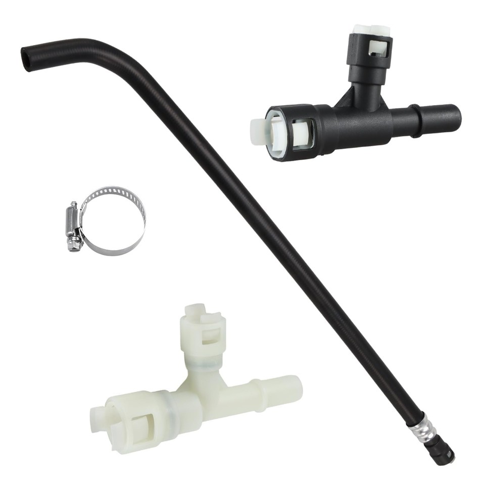 KPALAG HVAC Heater Hose Assembly with Tee Connector, Heater Core Supply ...