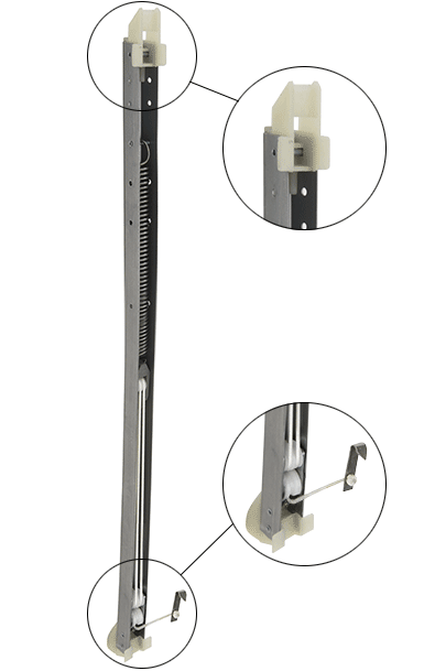 CRL FA2640GW 2640 Window Channel Balance with FS293BA Guides Attached ...