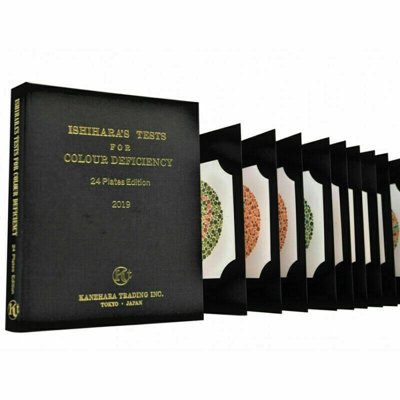 Colo Test Ishihara Color Deficiency Test Book - 14 Plate Edition For ...