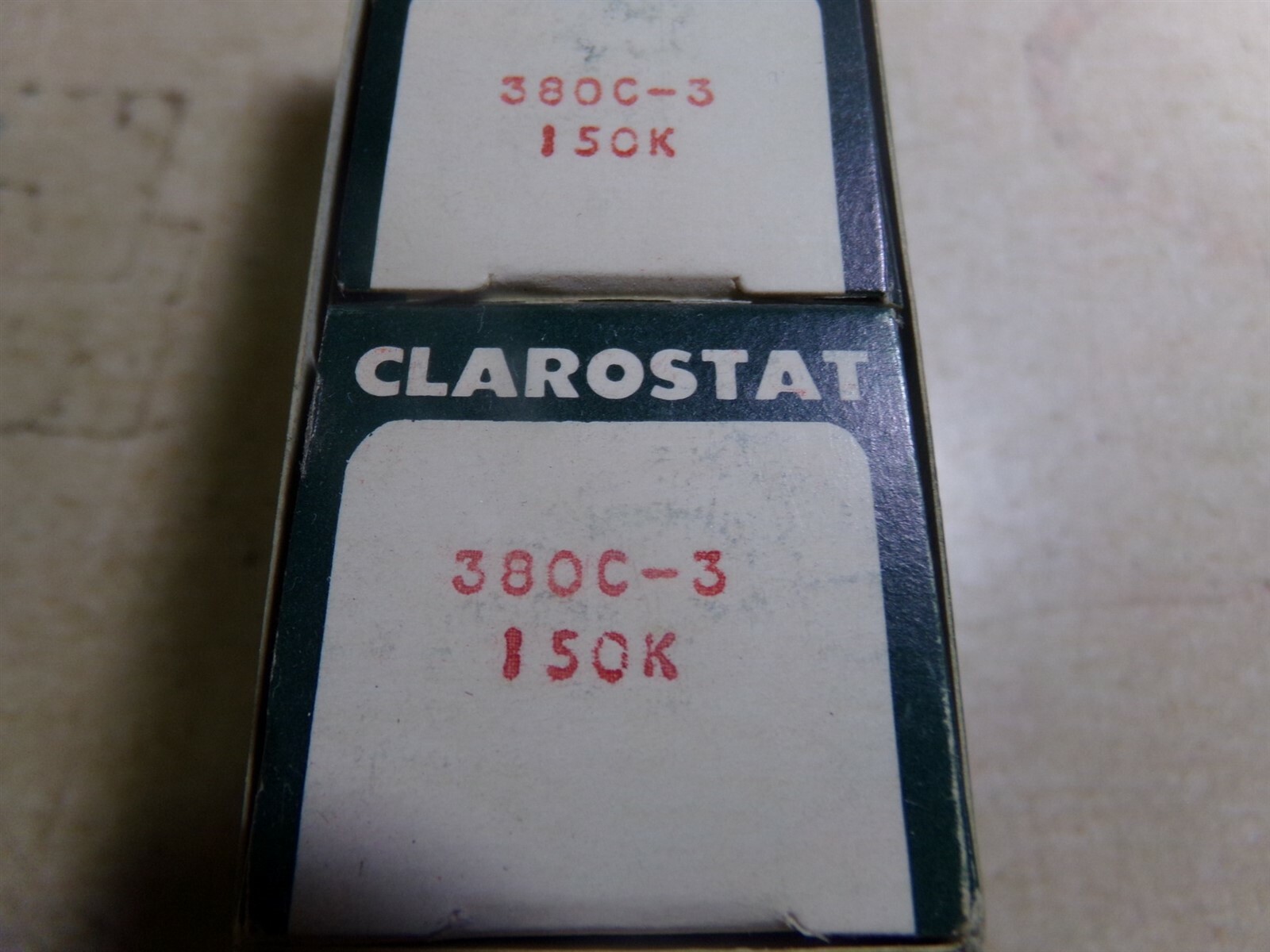 NEW Clarostat 380C-3 150K Potentiometer, Box of 5 *FREE SHIPPING* | eBay