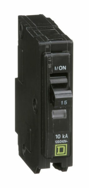 Square D QO115 15 A Miniature Circuit Breaker for sale online | eBay