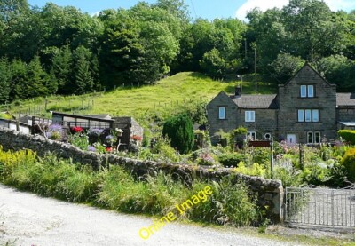 Photo 6x4 House at Wakebridge Crich Carr A fine stone house with a ...