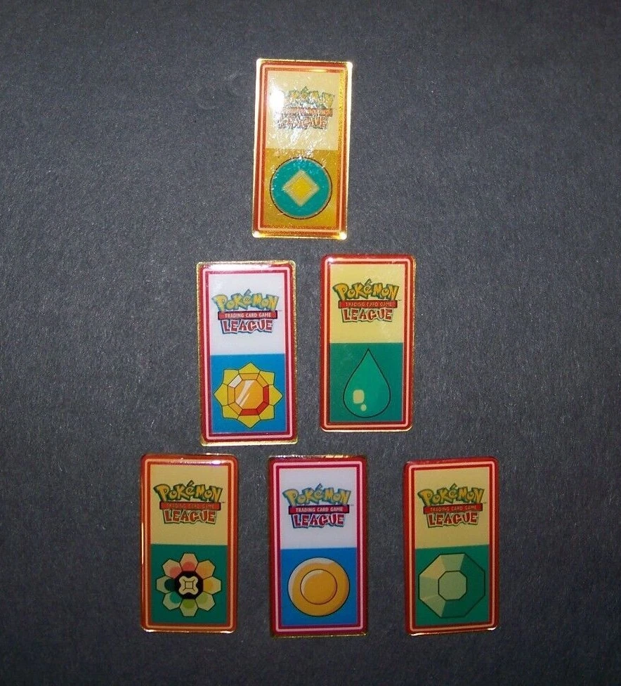 Pokemon Badges Original