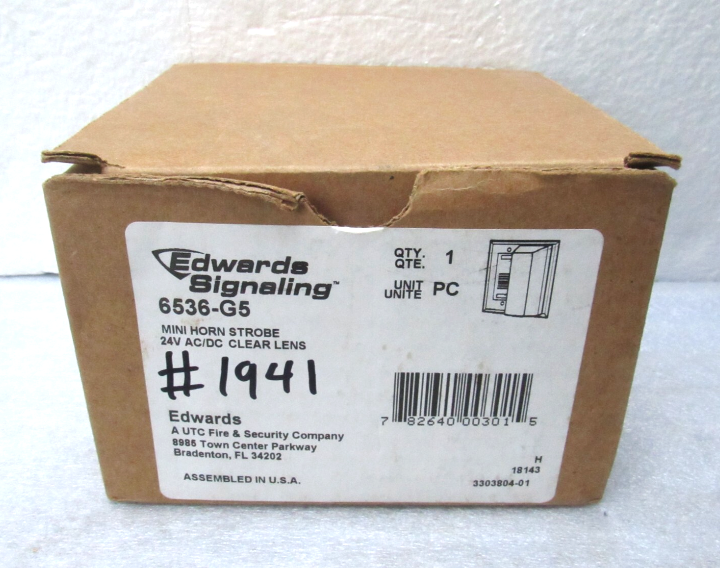 Edwards EST 6536-G5 24V Horn Strobe [CTPA] | eBay