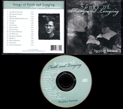 STEPHEN IVERSON SONGS OF FAITH AND LONGING CD | eBay