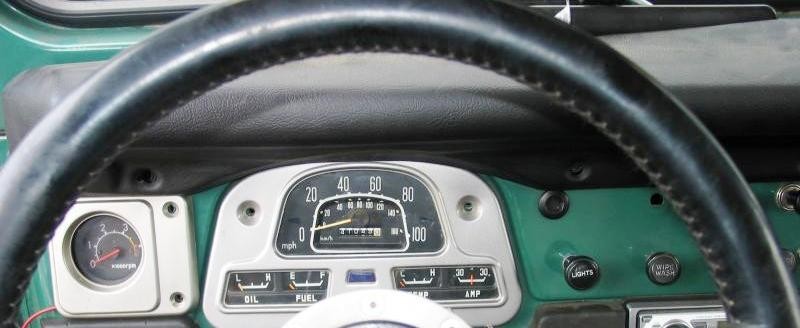Toyota Land Cruiser OEM Tachometer FJ40 FJ45 BJ40 BJ41 BJ42BJ44 BJ46 ...