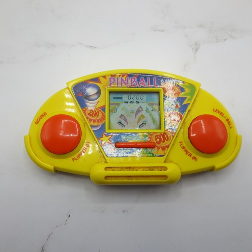 Vintage Pinball Electronic Game Tiger 1991 Hand Held Football Game ...