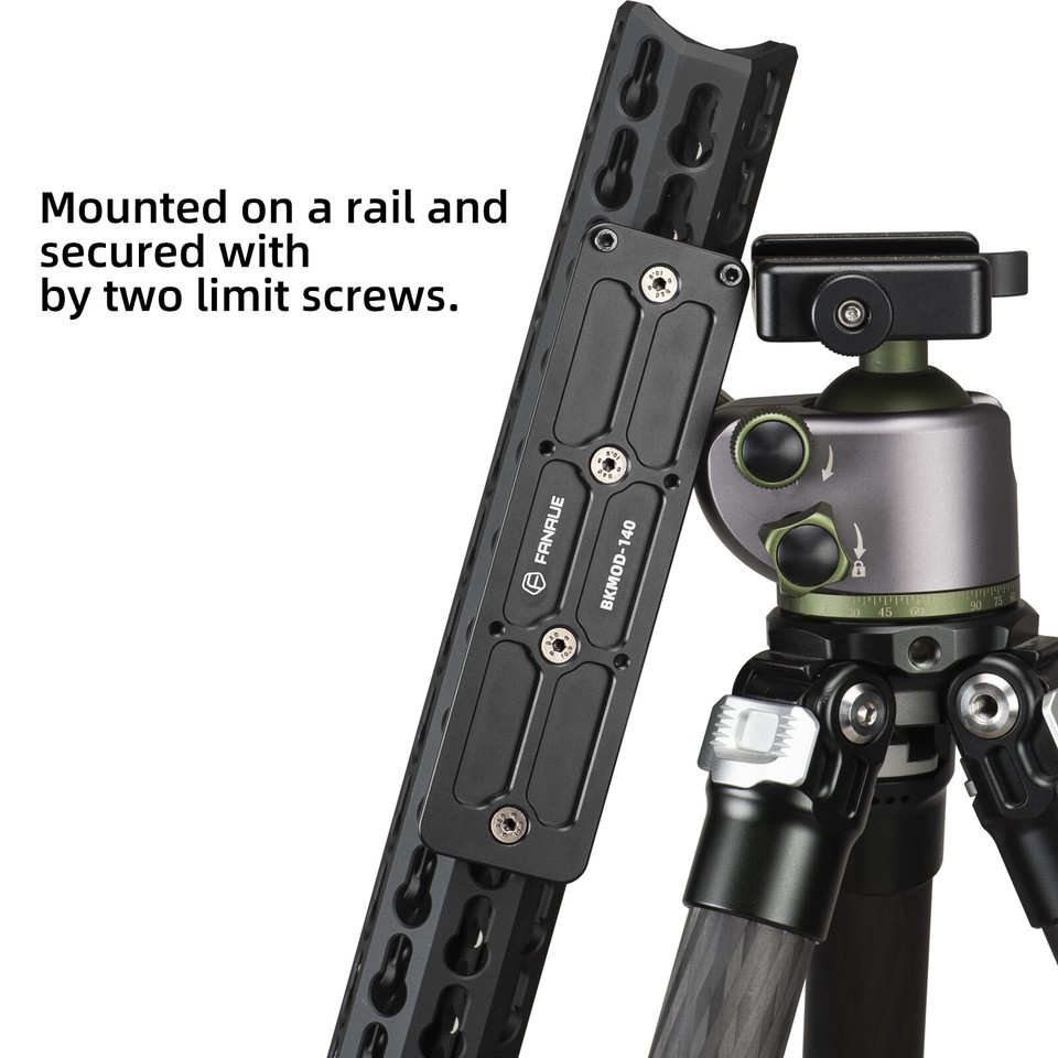 FANAUE Keymod Arca-Swiss Rail Adapter - RRS Tripod Dovetail for Stable ...