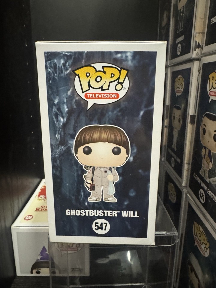 Funko POP! Television Stranger Things Ghostbuster Will #547 ...