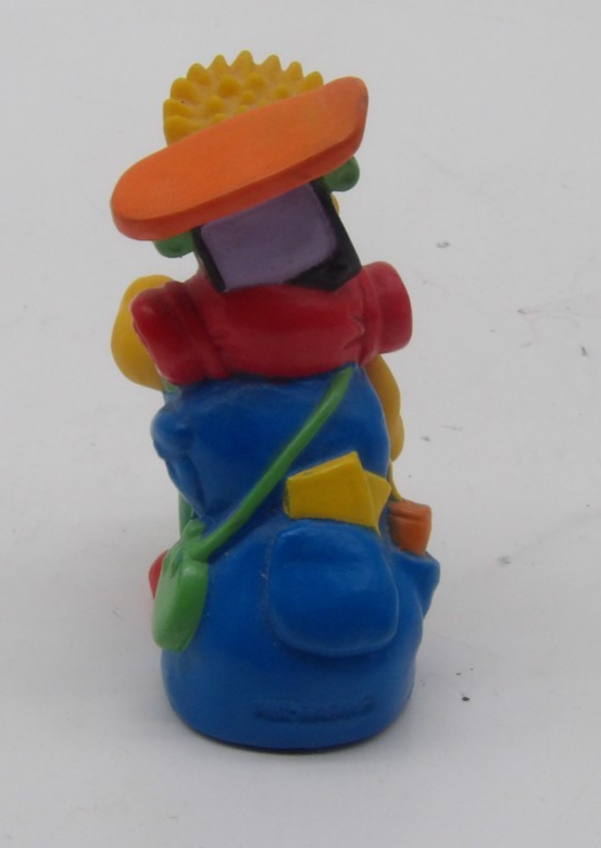 Vintage TCFFC 1990 The Simpsons Bart Simpson w/ Backpack Hiking pvc ...