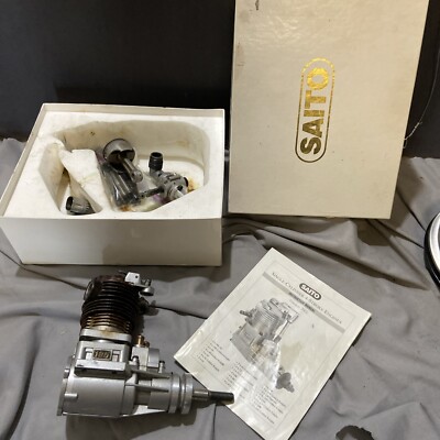 Saito Fa 180 4 Stroke Rc Engine, Saito FA 180 For Parts Or Project | eBay