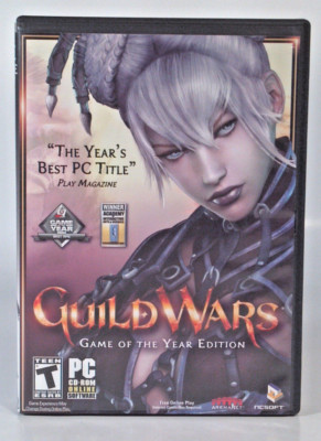 Guild Wars (PC, 2005) Game Of The Year Edition RPG 892566000507| eBay