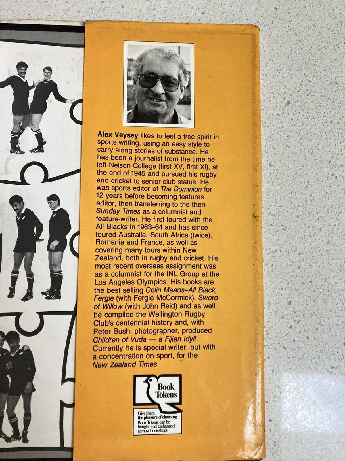 ALL BLACKS - EBONY & IVORY - STU WILSON & BERNIE FRASER: SIGNED by BOTH ...