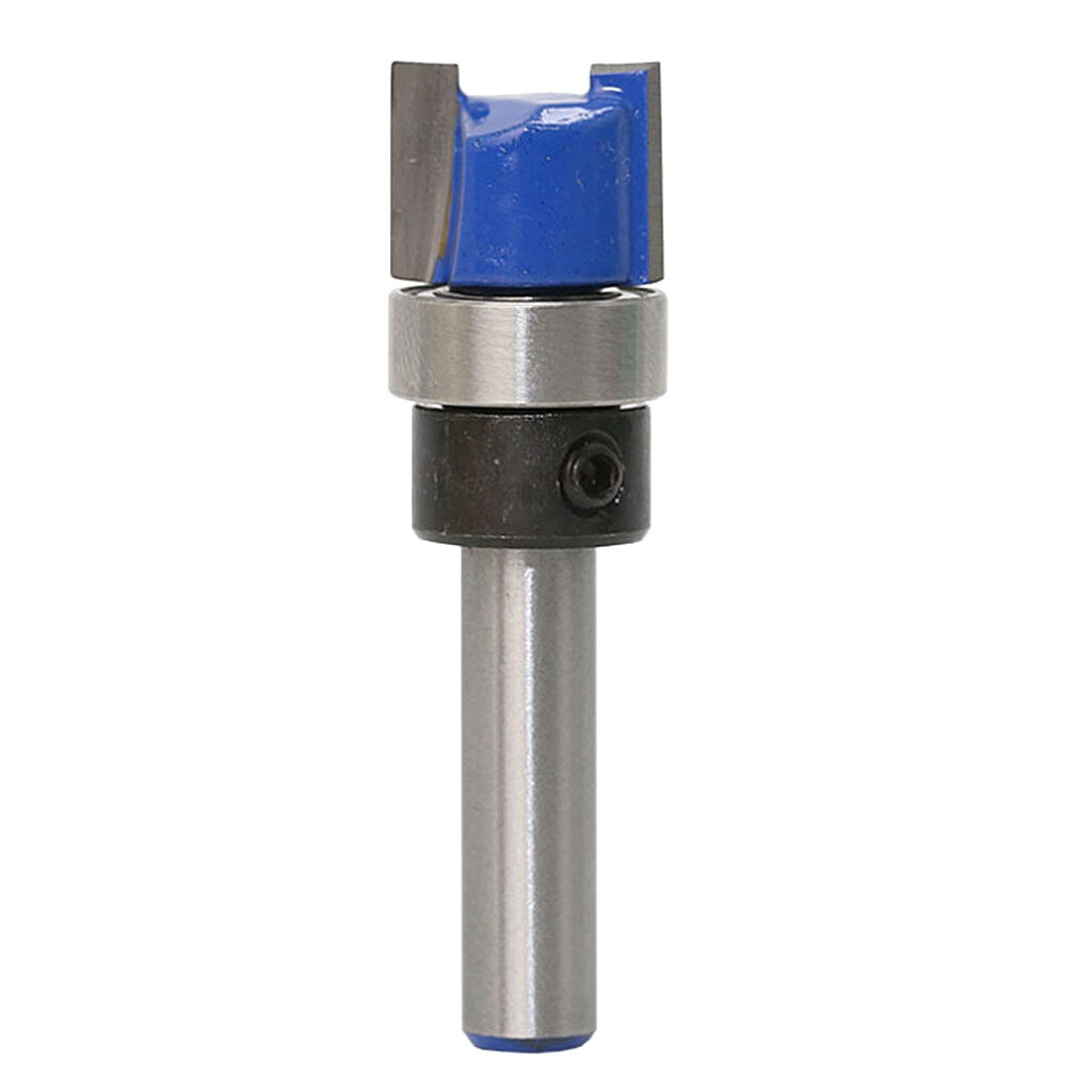 Straight Flute Flush Trim Pattern Router Bit Cutter Top Bearing- 1/4 ...