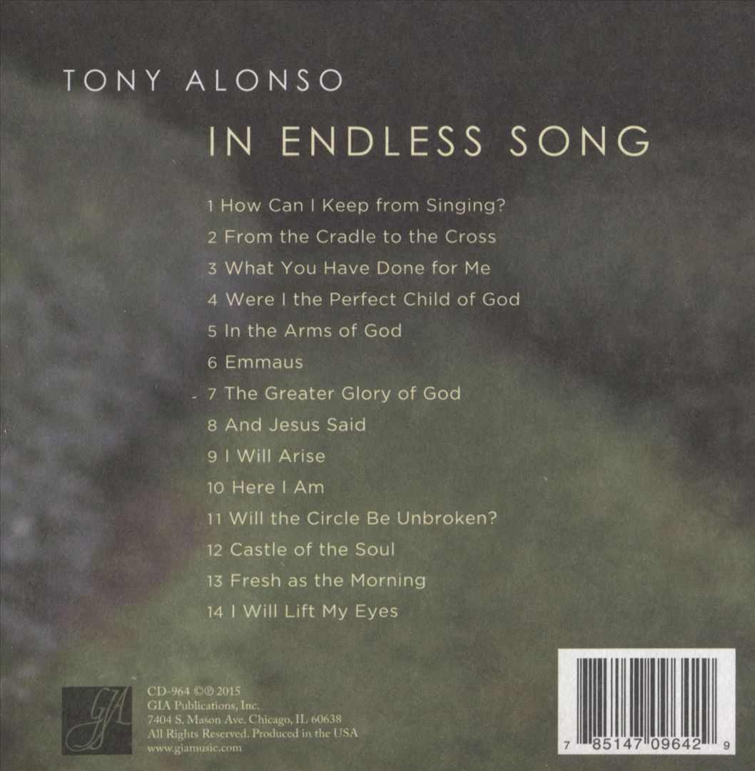 TONY ALONSO - IN ENDLESS SONG: AN ANTHOLOGY [SLIPCASE] NEW CD ...