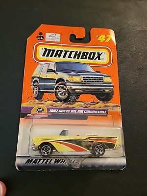 Matchbox Drop Tops 1957 Chevy Bel Air Convertible #47 - 57 CHEVY B2 | eBay