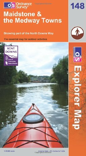 Maidstone and the Medway Towns (OS Explorer Map): by Ordnance Survey ...