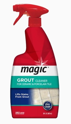 Magic Ceramic Porcelain Tile GROUT CLEANER, Protect Against Re-Soiling ...