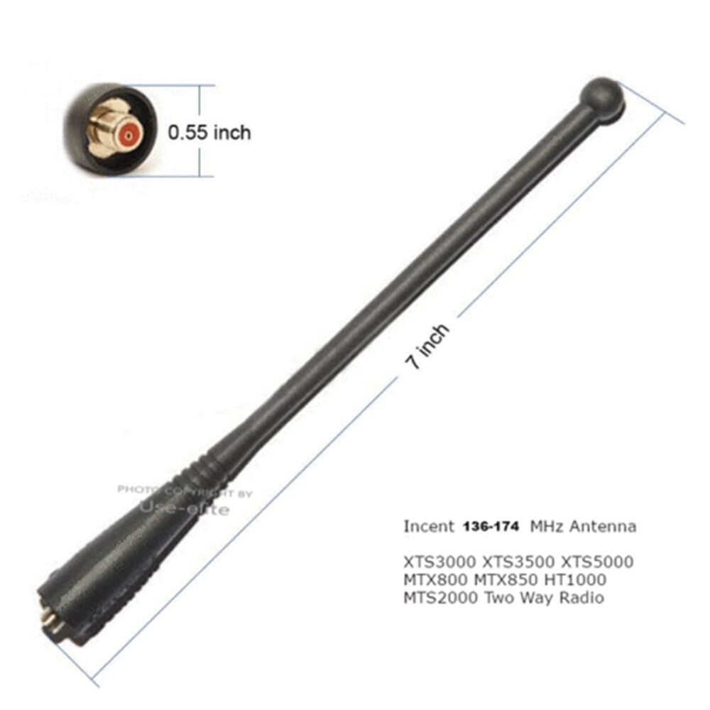 7 Inch VHF 136-174MHz Antenna for HT1000 MT2000 XTS2500 XTS3000 RADIO ...