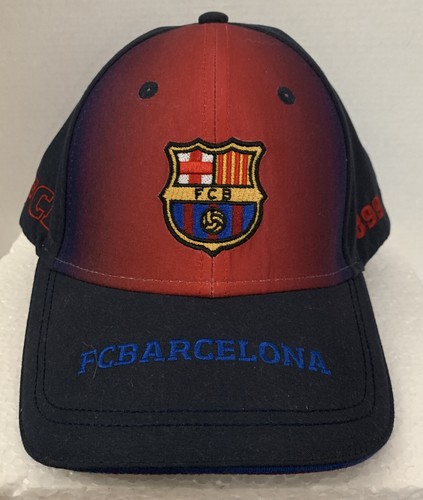 FCB FC Barcelona 1899 Embroidered Adjustable Cap Hat | eBay