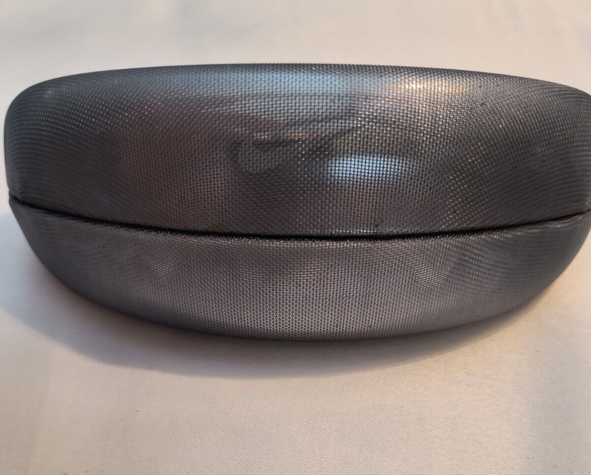Nike Silver/Gray Metallic Eyeglass Sunglass Hard Clamshell Protective ...