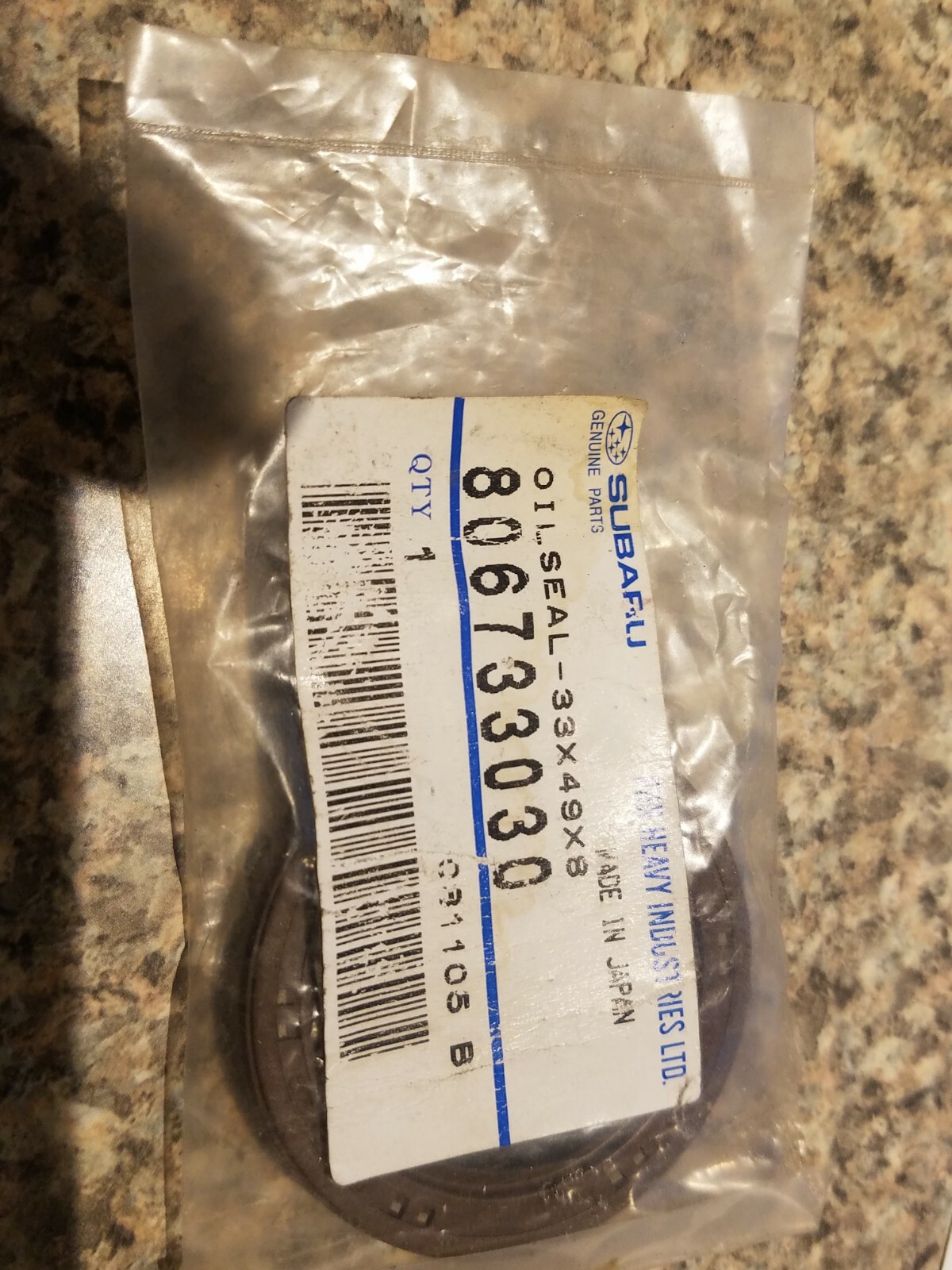 SUBARU OEM 90-99 Legacy-Engine Crankshaft Crank Seal 806733030 | eBay