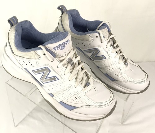 New Balance Women’s All Terrain 409 Athletic White Blue Shoes Size 10 ...