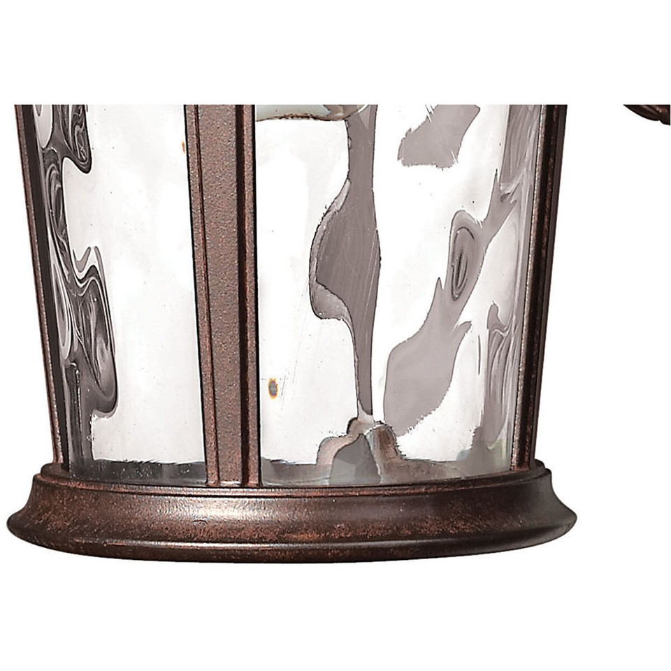 Hinkley Lighting 1890RK-LED Windsor Outdoor Wall Light River Rock | eBay