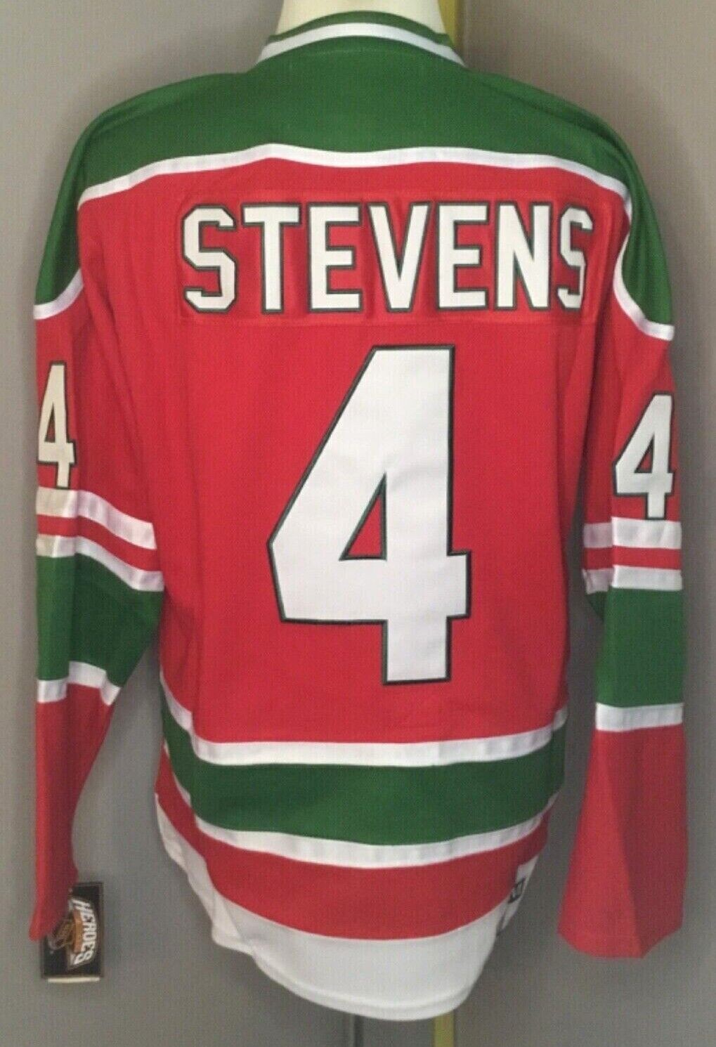 Scott Stevens New Jersey Devils Red & Green "1982-1992 Throwback" CCM ...