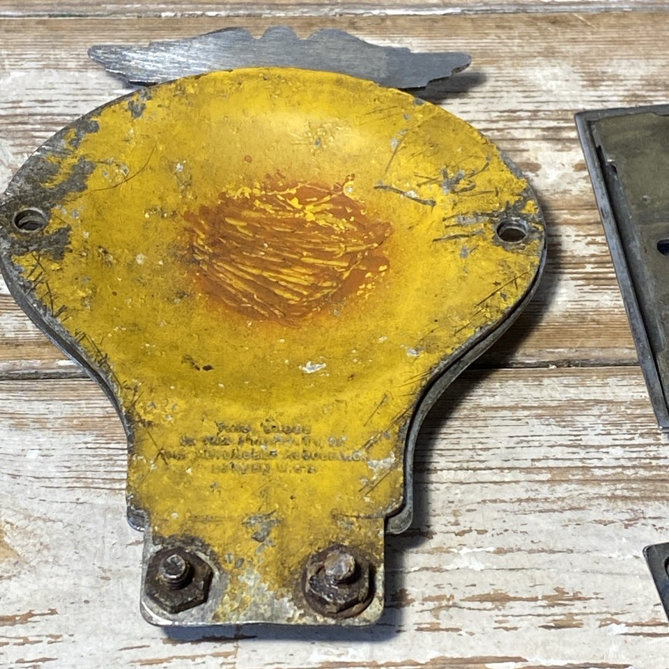 4 VINTAGE AUTOMOBILIA AA & RAC CAR BADGES | eBay UK