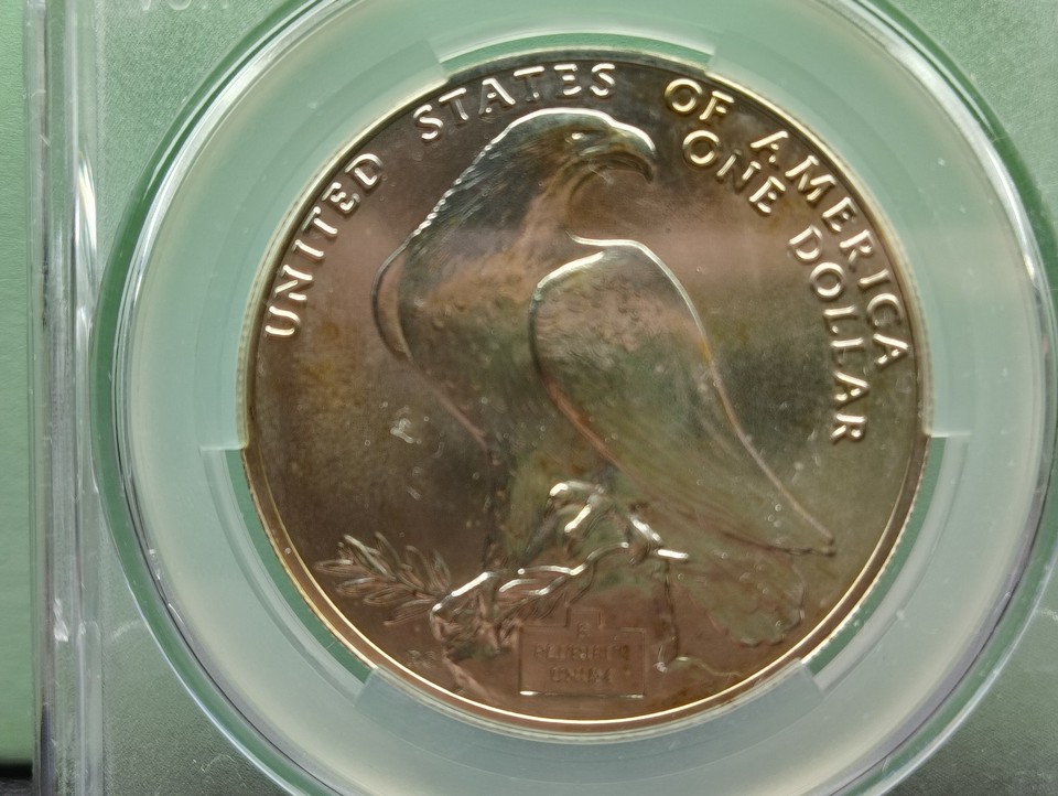 1984-S Olympic Silver Dollars Discus Thrower CAC Graded | eBay