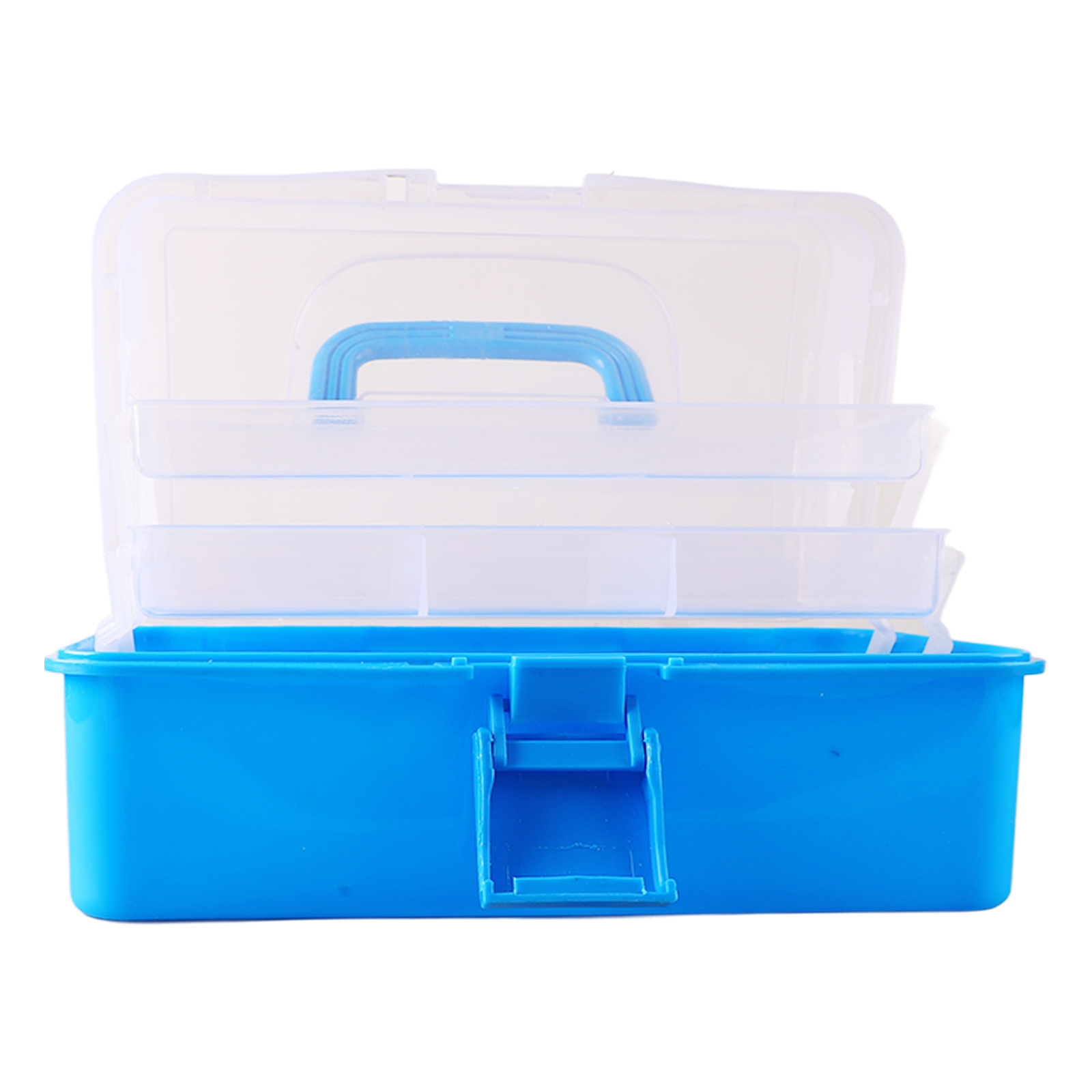 3 Layer Storage Box Plastic Folding Tool Box Portable Organizer ...
