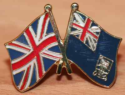 UK & FALKLAND ISLANDS FRIENDSHIP Flag Metal Lapel Pin Badge Great ...
