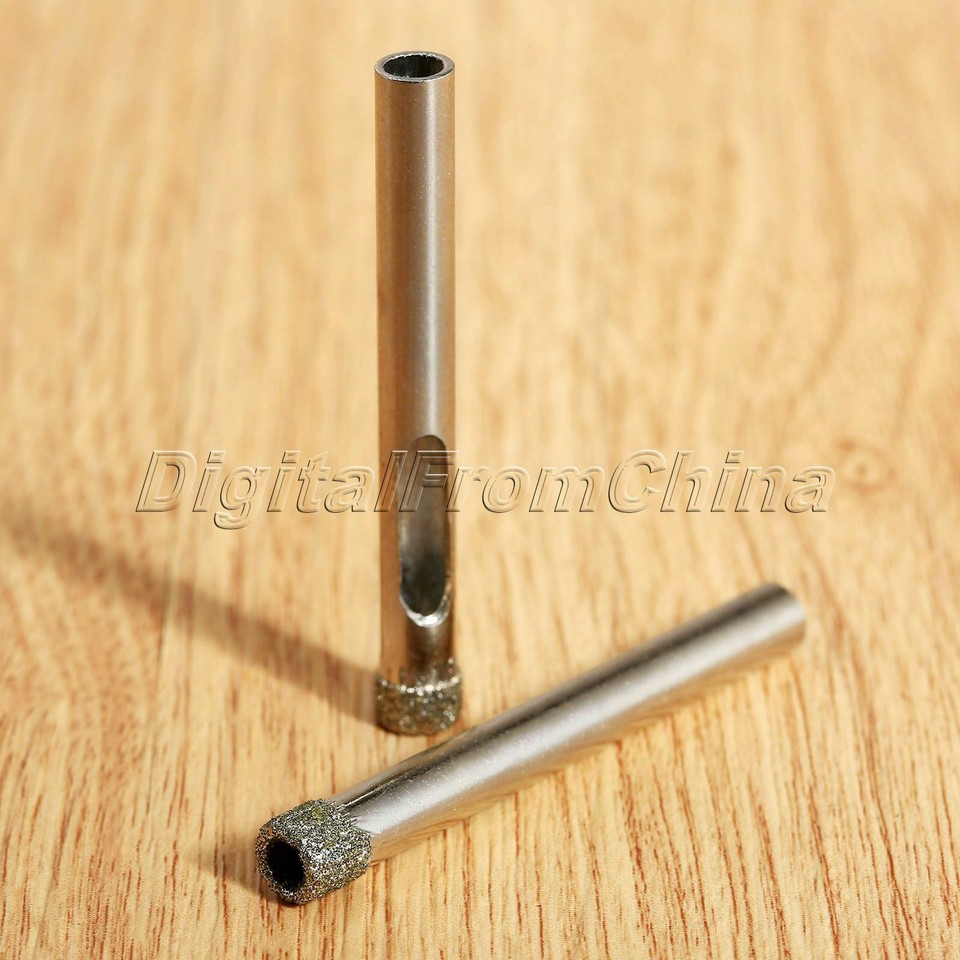 5Pcs 3-12mm Diamond Hole Saw Tile Ceramic Glass Porcelain Marble Drill ...