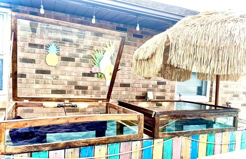 Wood Portable Tabletop Lighted Glass Trade Show Retail Display Cases 5 ...