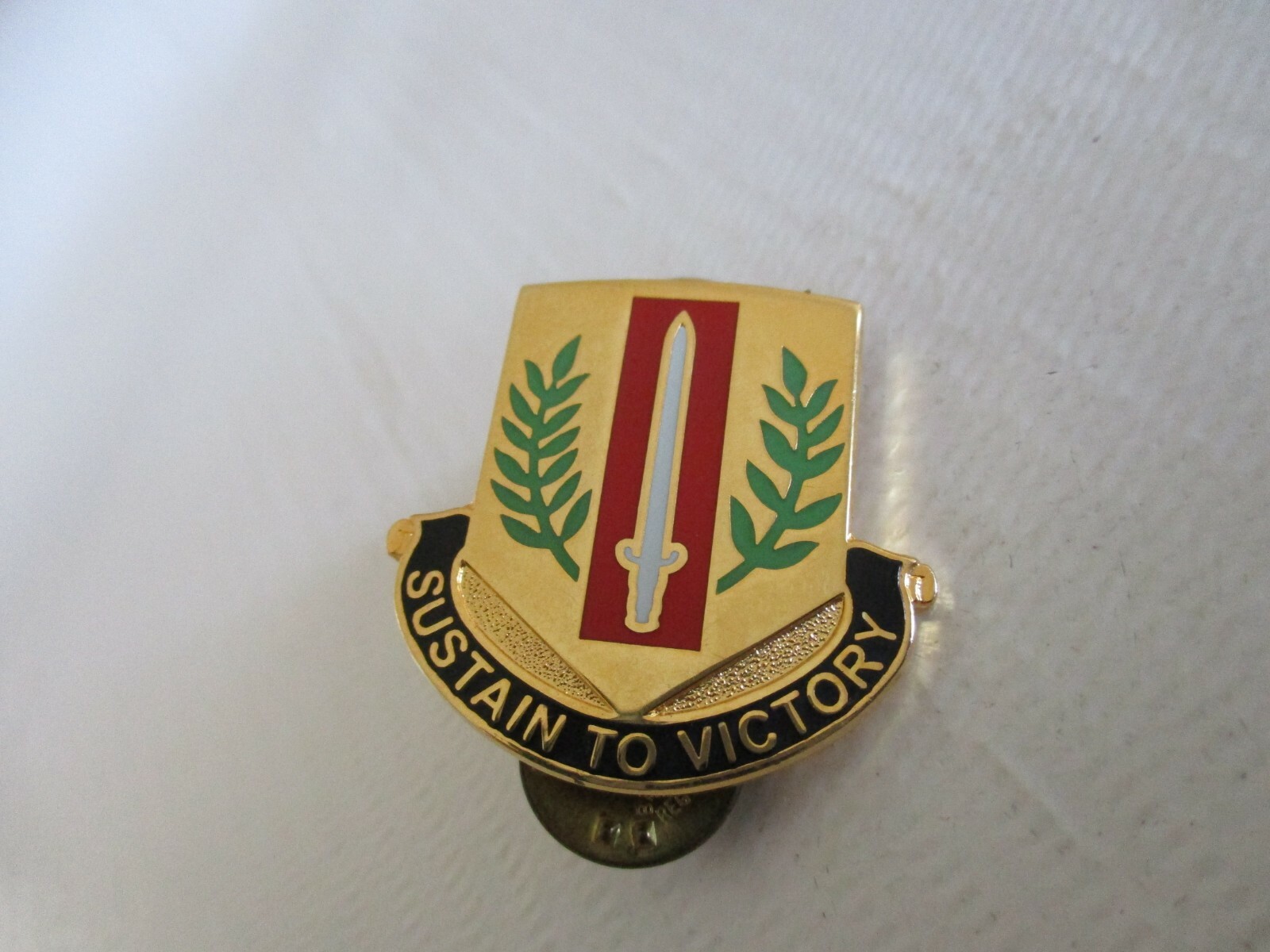 1st Sustainment Brigade Sustain to Victory Unit Crest DUI DI Insignia ...