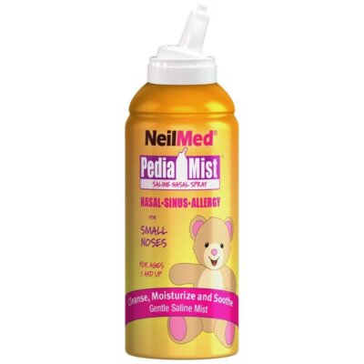 NeilMed Pedia Mist Gentle Saline Nasal Spray Sterile For Small Noses 2. ...