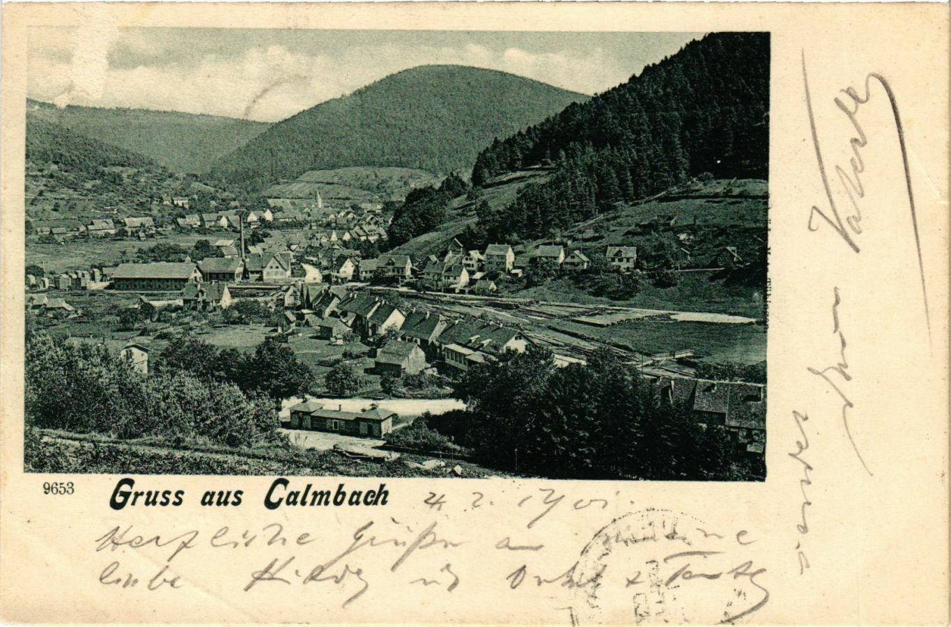 CPA AK Gruss aus Calmbach GERMANY (1010274) | eBay