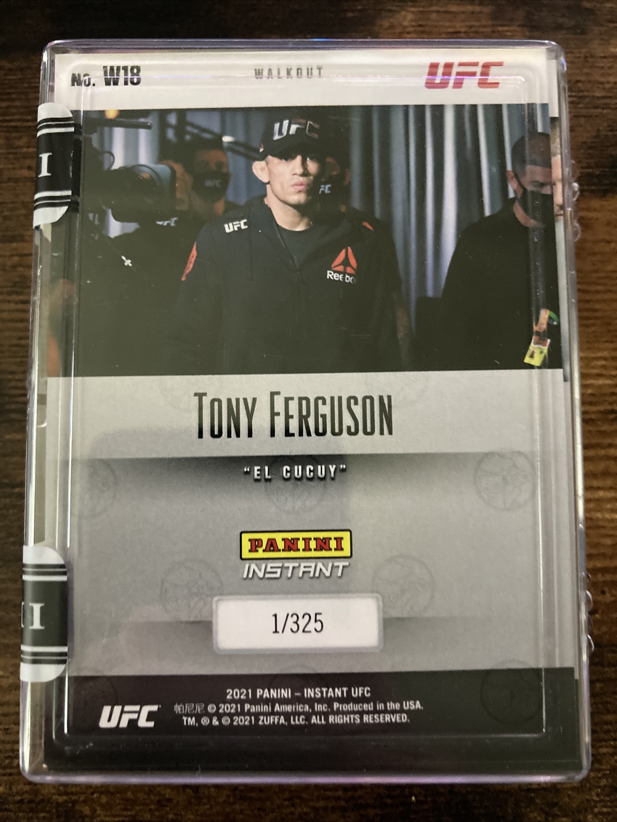 2021 Panini UFC Instant Access Walkout 20 Card Set 1/325 Sealed | eBay