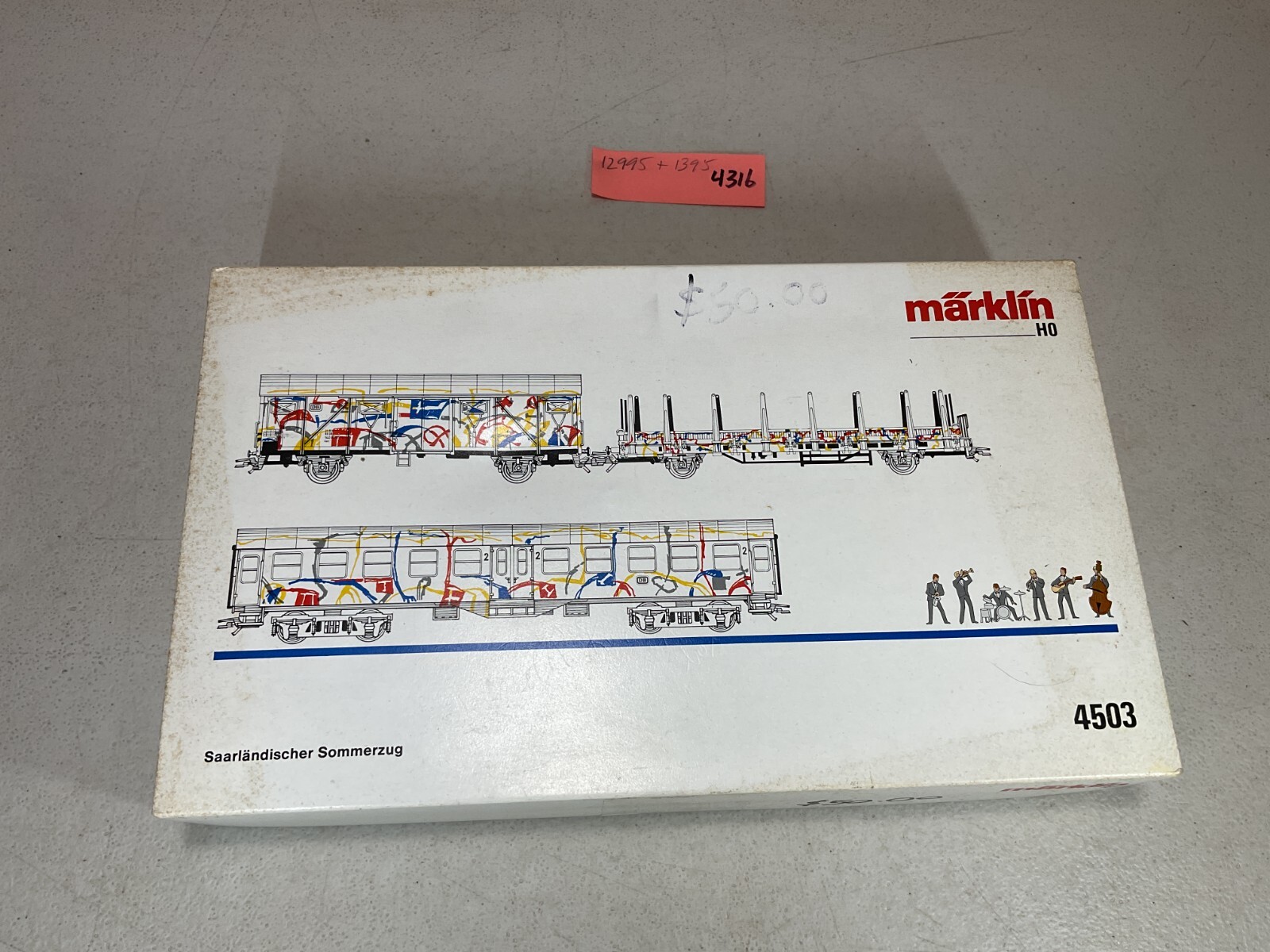 RARE Marklin HO #4503 Saarlandischer Sommerzug (Sarland Summer Train) In Box | eBay