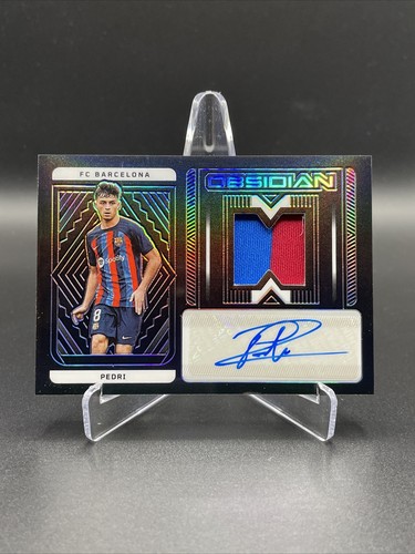 2022-23 Panini Obsidian Pedri /27 Patch Auto Jersey Autographs ...