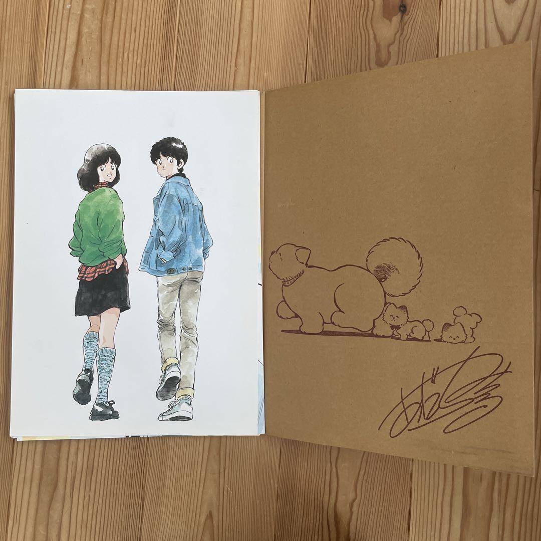 Mitsuru Adachi self-selected duplicate original art collection Touch H2 ...