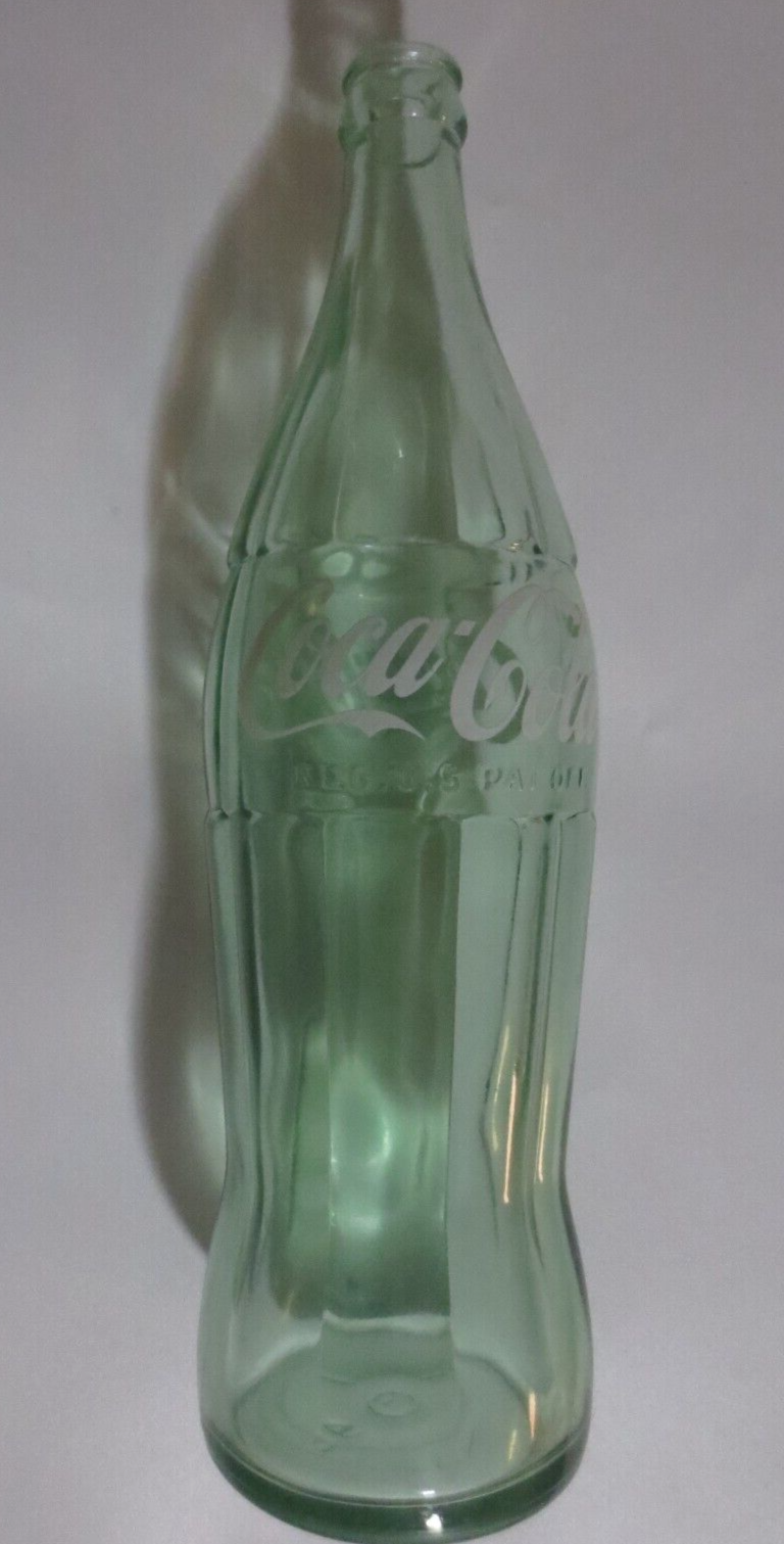 Coca Cola 1 Pt 10 Ozs empty Glass Bottle Coca-Cola Script both sides ...