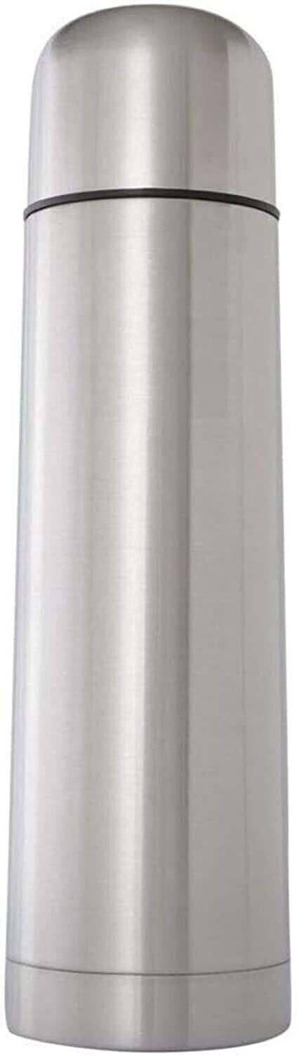 0.5L STAINLESS STEEL VACUUM FLASK HOT COLD TEA DRINK THERMOS CAMPING ...