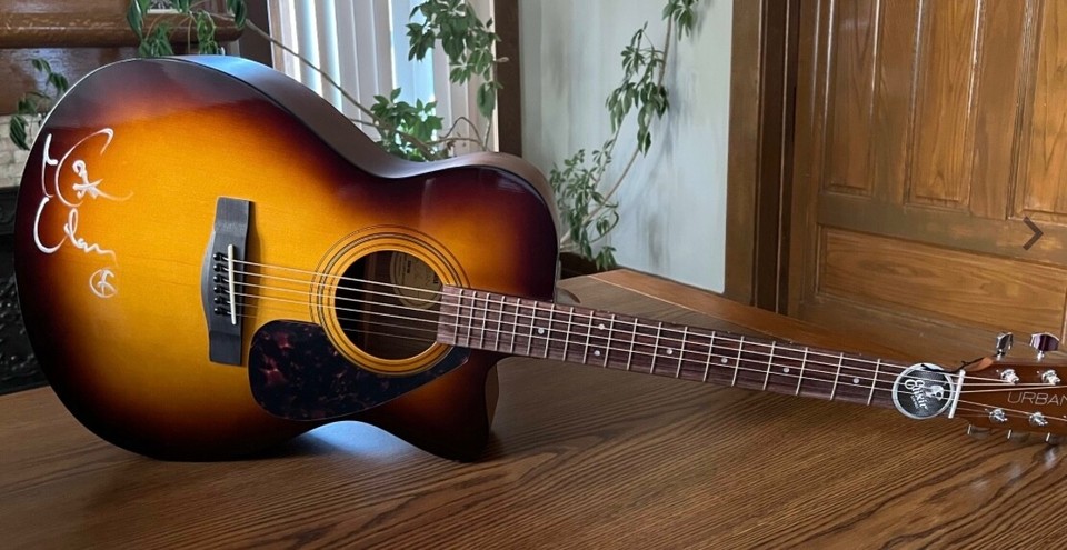 Keith Urban Autographed Signed Acoustic Guitar Country Music ACOA | eBay