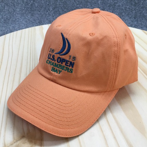 2015 US Open Chambers Bay USGA Baseball Cap Mens Orange OS Adjustable ...
